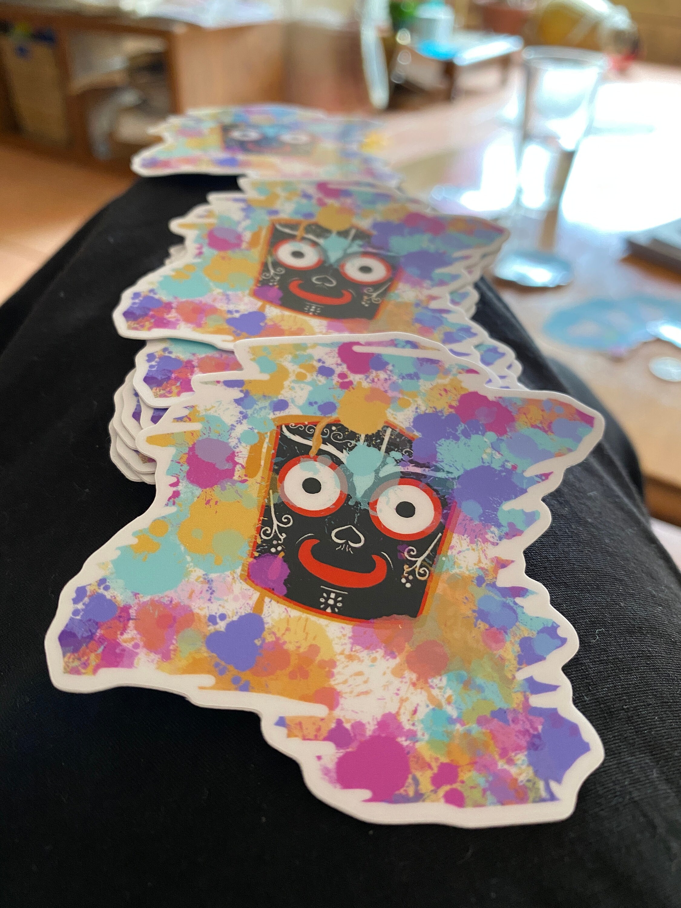 Stickers 2” Smiling Jagannath at Holi Festival - Etsy