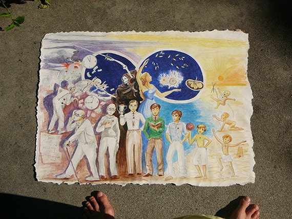 Cycle Of Life And Death Art
