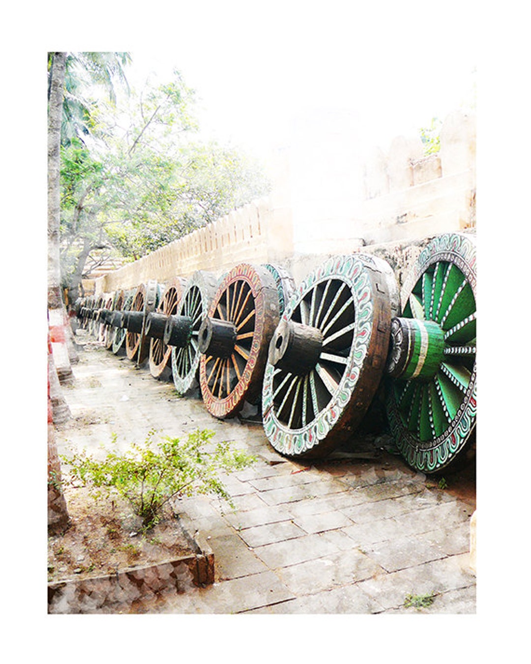 Travel Art Photography India Painted Chariot Wheels Ratha Yatra ...