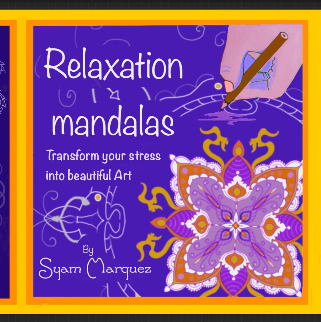 Relaxation Mandalas Coloring Book for Adults and Kids Meditation ...