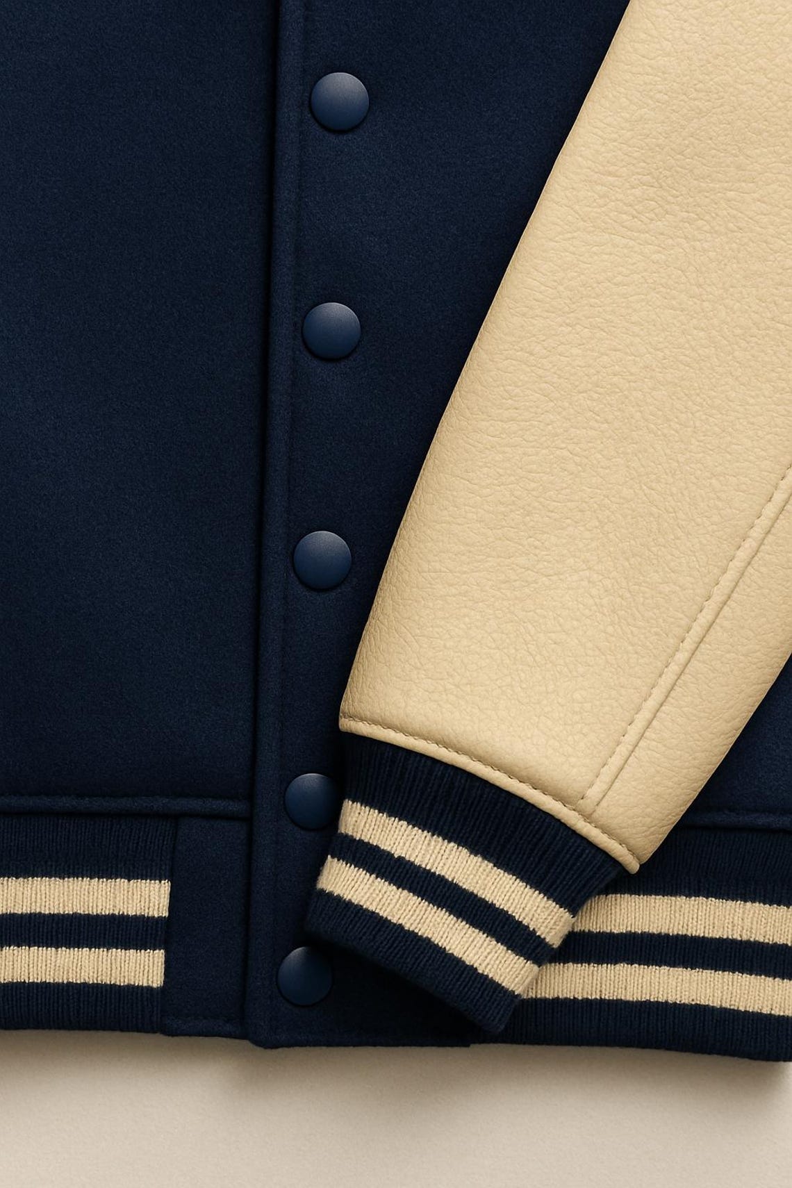 Varsity Jacket – Custom Embroidered Letterman Jacket, Wool Body With ...