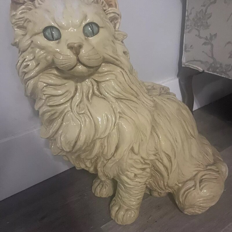 Large Statue Cat - Etsy