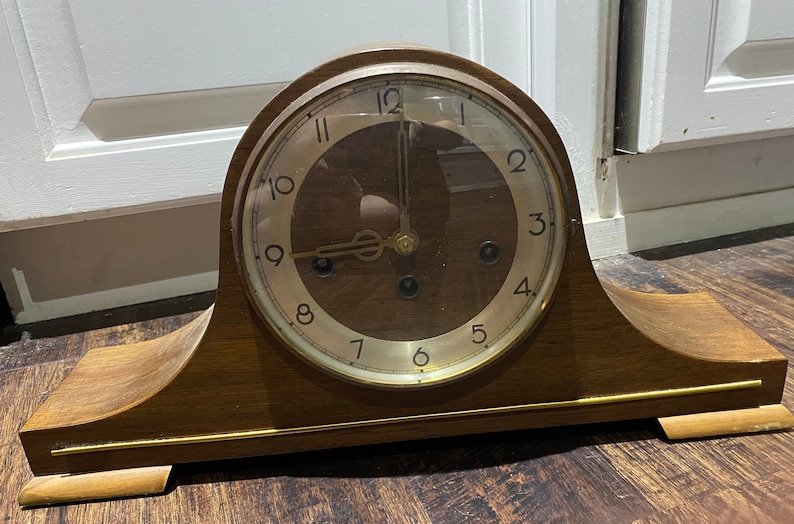 Hermle Stepney Mantel Clock - Mechanical - Etsy
