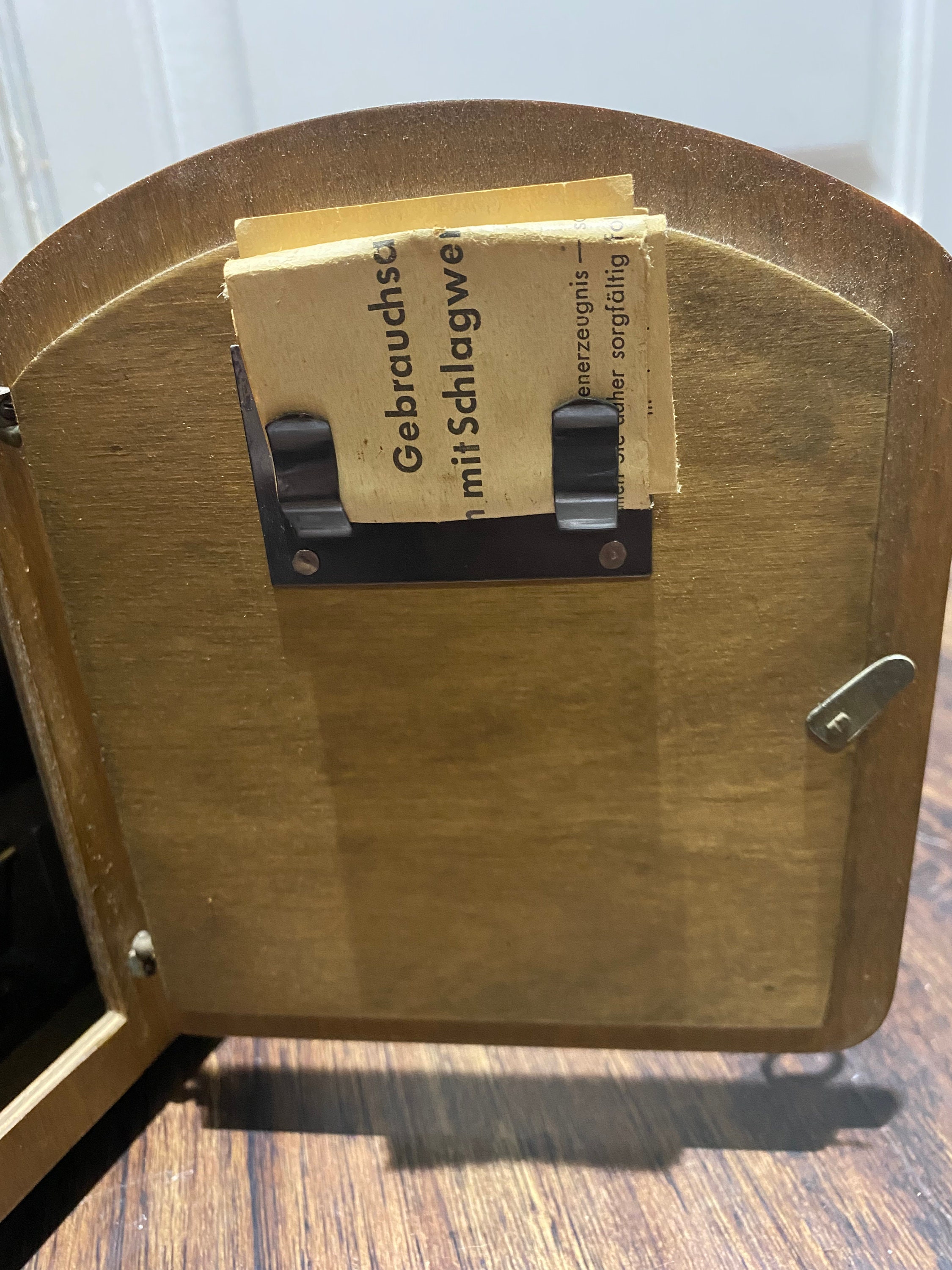 Hermle Stepney Mantel Clock Mechanical - Etsy