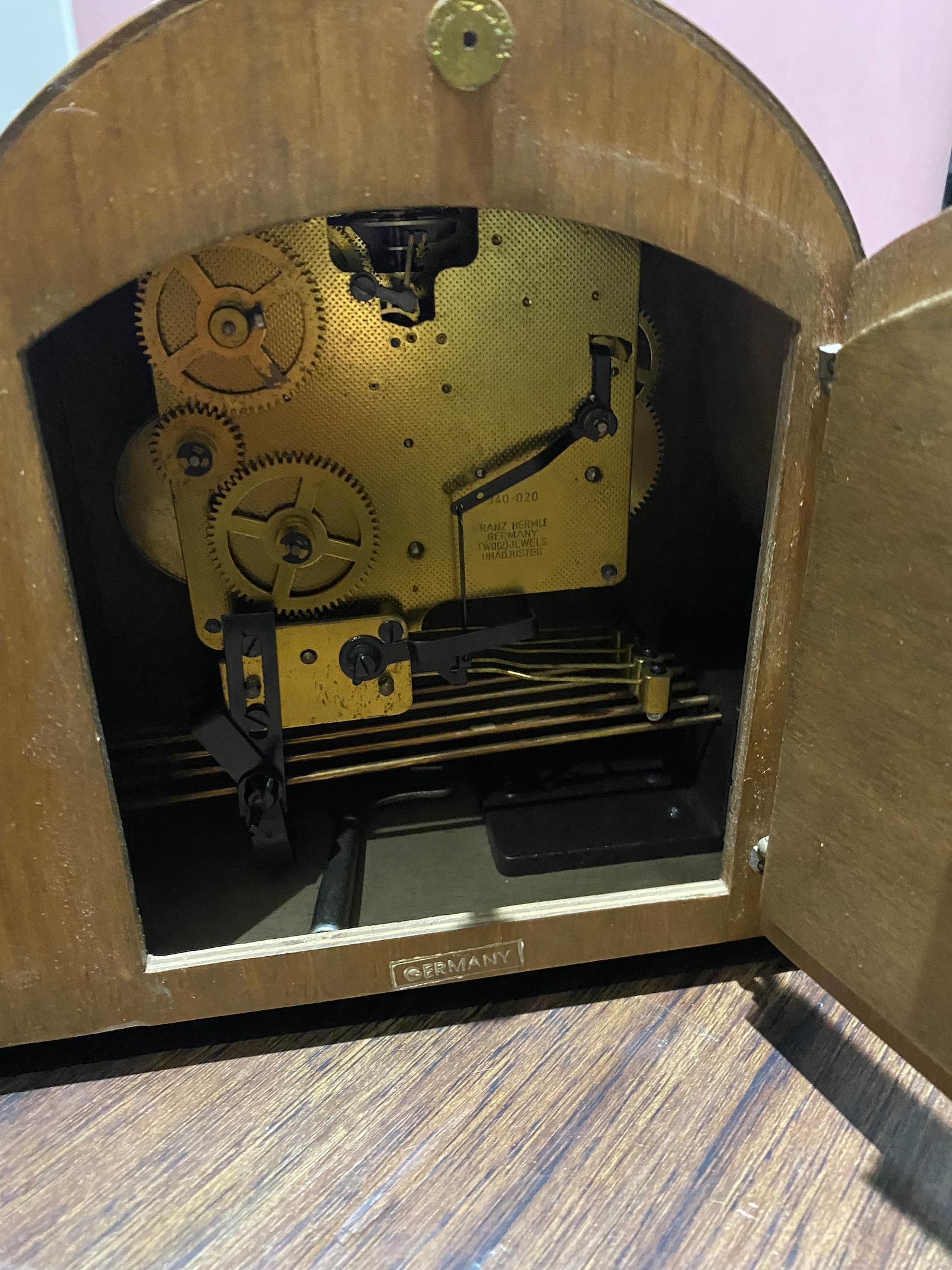 Hermle Stepney Mantel Clock - Mechanical - Etsy