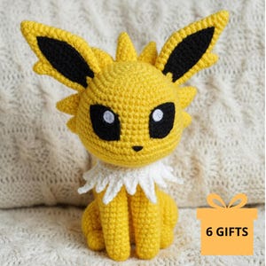 jolteon plush pattern