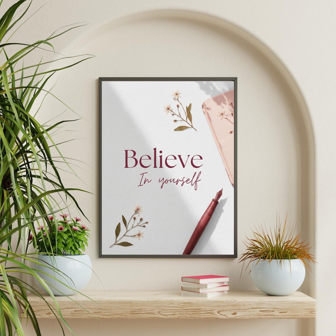 Triptych Wall Art- DIY | Motivation Poster-arcane Poster - Etsy