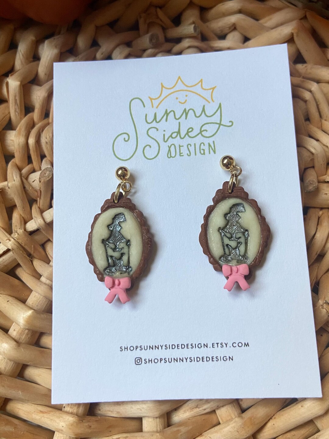 Haunted Mansion Sally Slater Inspired Earrings | Glow-in-the-dark ...