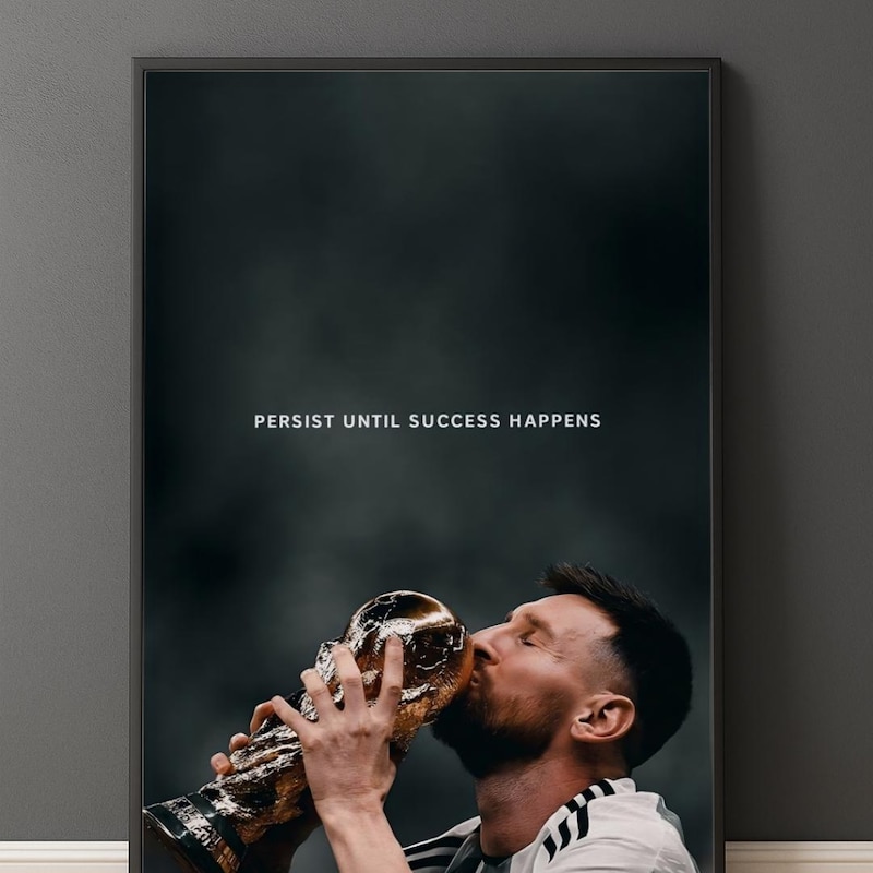 Messi Posters With Quotes - Etsy