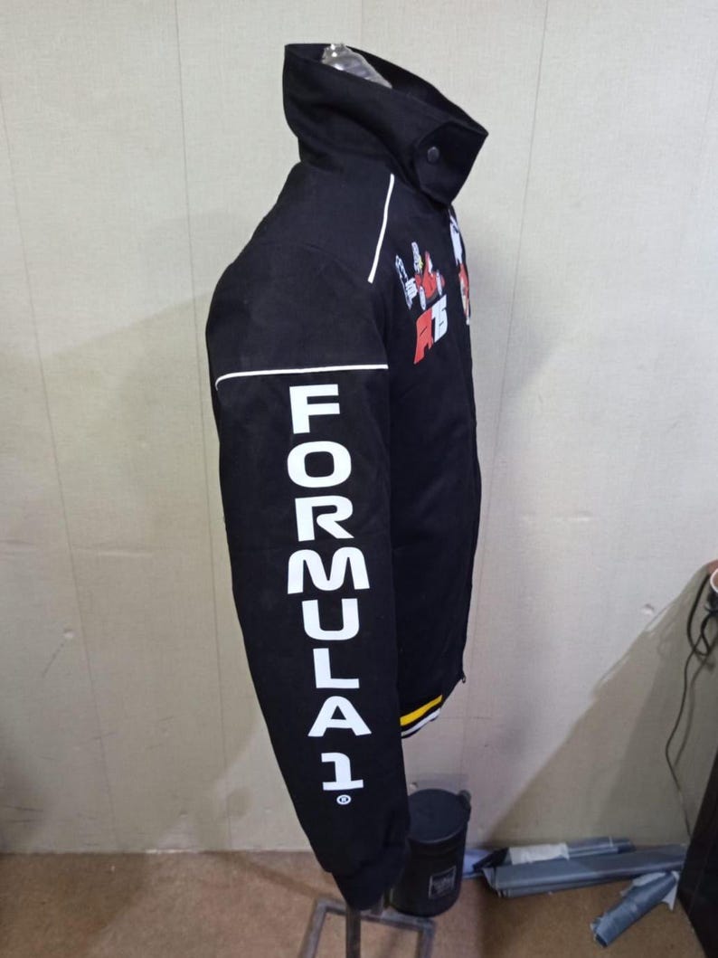 Handmade F1 X Peanuts Snoopy Racing Jacket: Pit Crew Cotton Unisex Coat ...