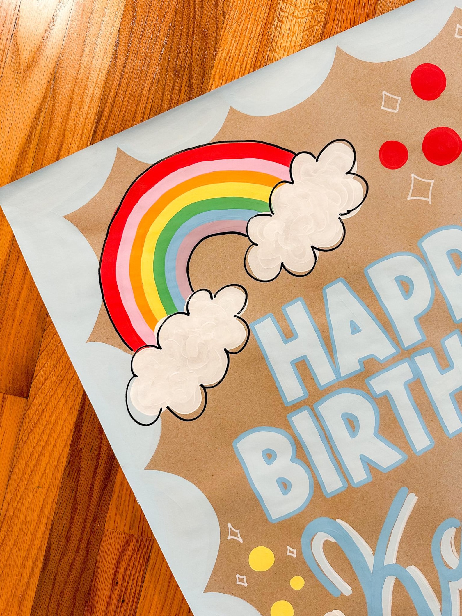 Custom Hand-painted Banner | Birthday, Party, Event, Celebration ...