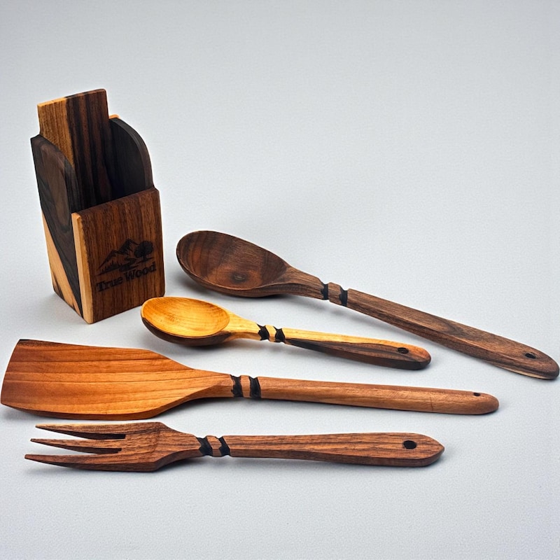 Walnut Utensils - Etsy
