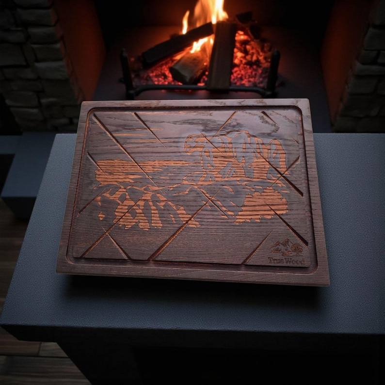 Steak Serving Board | Engraved Grill Board | BBQ Gift for Men - Etsy