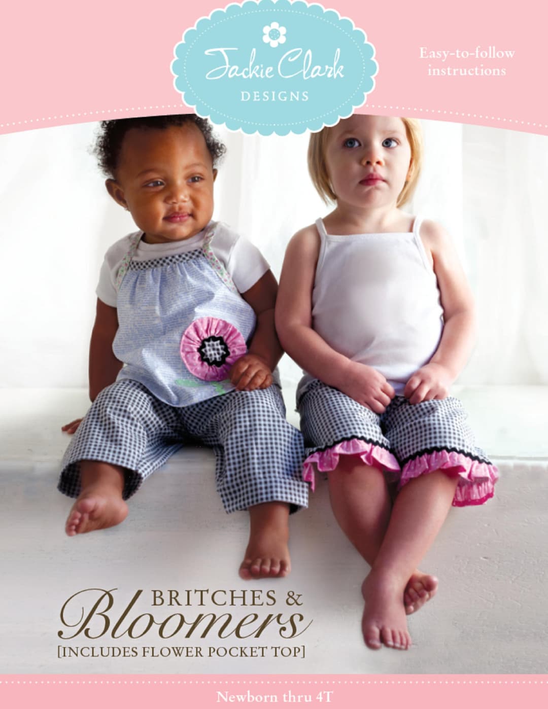 Britches & Bloomers Sewing Pattern by Jackie Clark {includes Flower ...