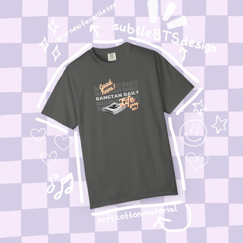 Bts Shirt Subtle Design - Etsy