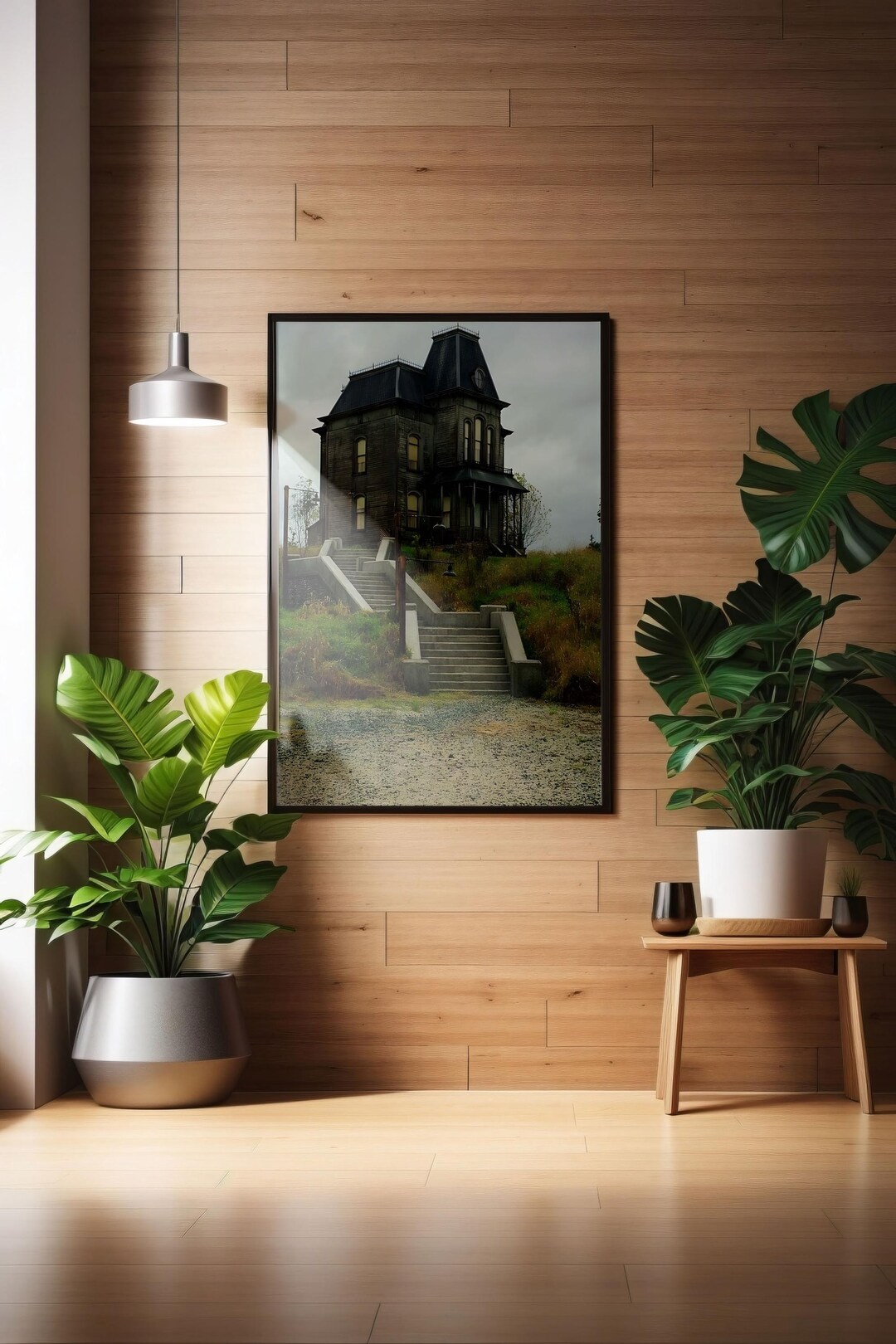 Psycho Movie Poster: 60s Horror Film Art, Bates Motel Print - Etsy UK