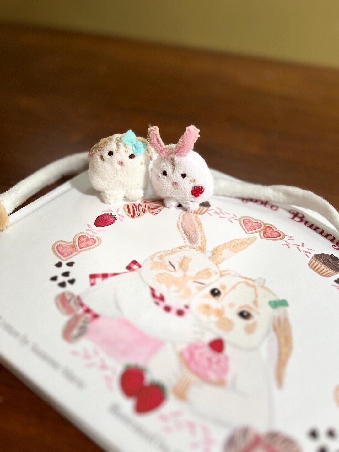 The Remarkable Bunny Bakery Plush Bookmarks - Etsy