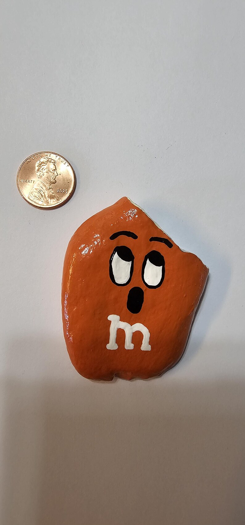 Set of 6 M&M Inspired Hand Painted Rocks - Etsy