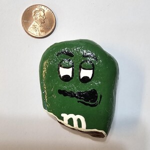 Set of 6 M&M Inspired Hand Painted Rocks - Etsy