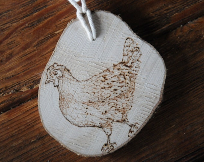 Rustic Chicken Plaque Hanging Sign Personalised Personalized - Etsy