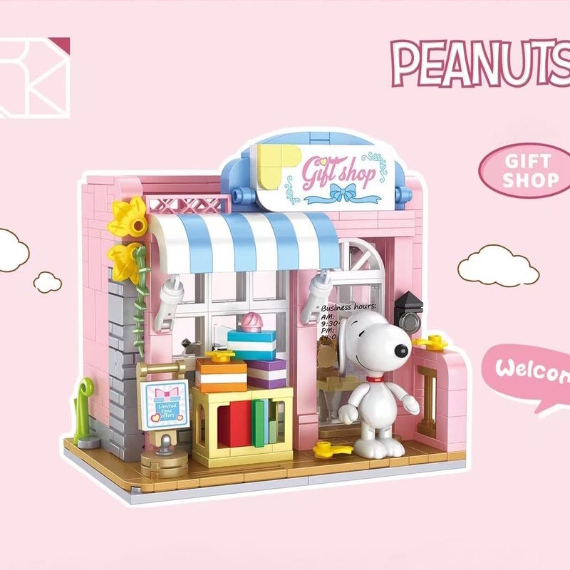 Peanuts Building Blocks - Etsy