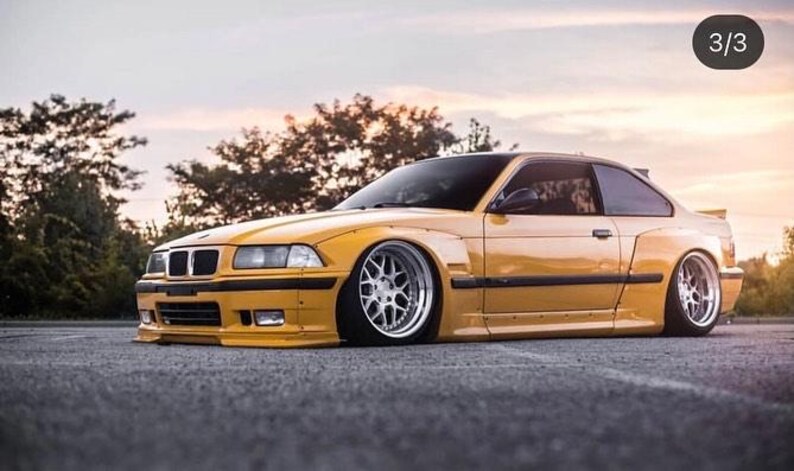 BMW E36 Coupe Wide Body Kit – Pandem Style | 12-piece Set - Etsy