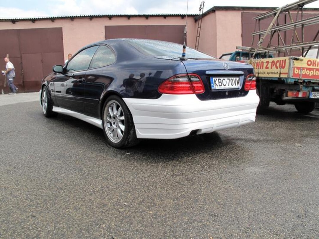 AMG Style Rear Bumper for Mercedes-benz CLK W208 - Etsy