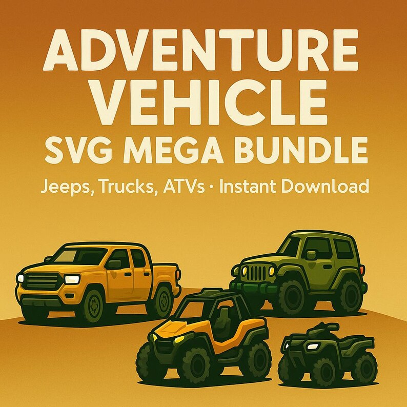 Jeep SVG Bundle Jeep PNG Overland Truck Adventure Vehicle Clipart ...