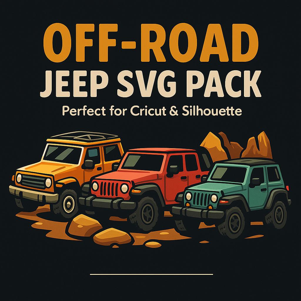Jeep SVG Bundle Jeep PNG Overland Truck Adventure Vehicle Clipart ...