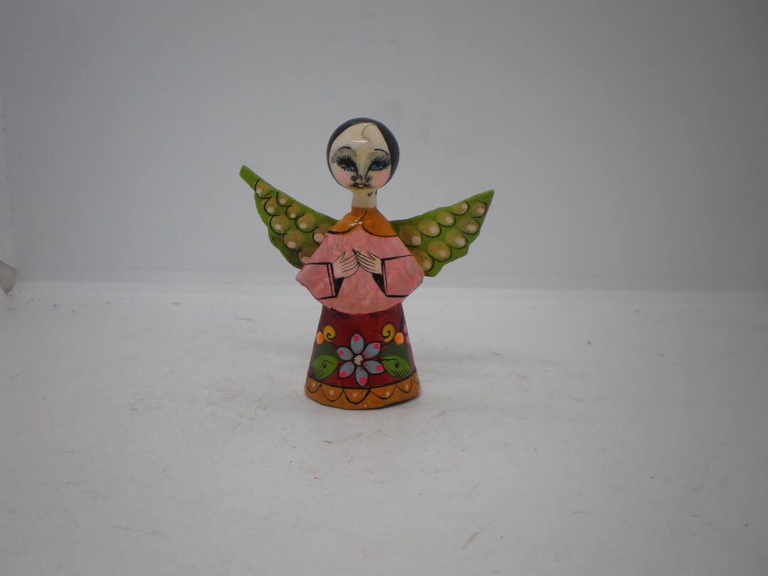 SALE Vintage Pierhavat ? Paper Mache Angel Figure - Etsy