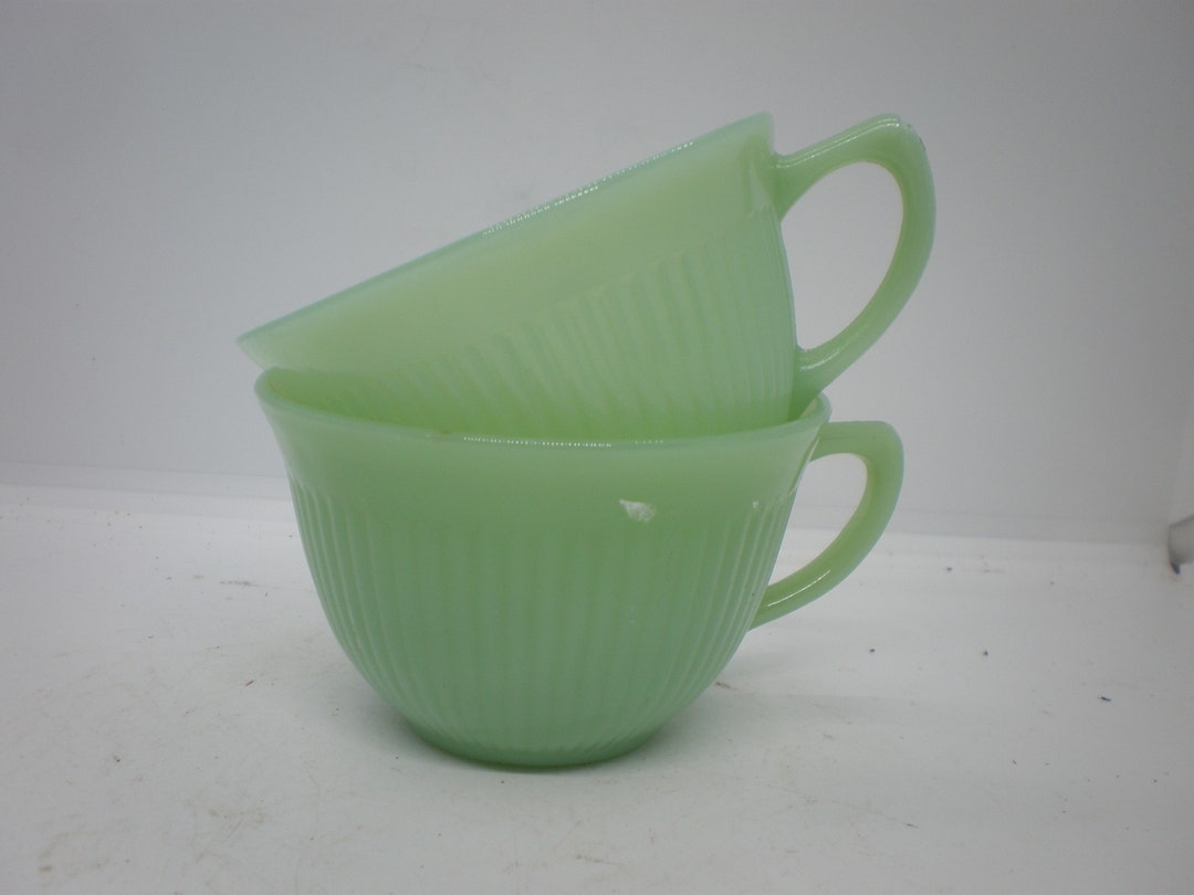 Vintage Replacement Cups Pair of Jadeite Cups - Etsy