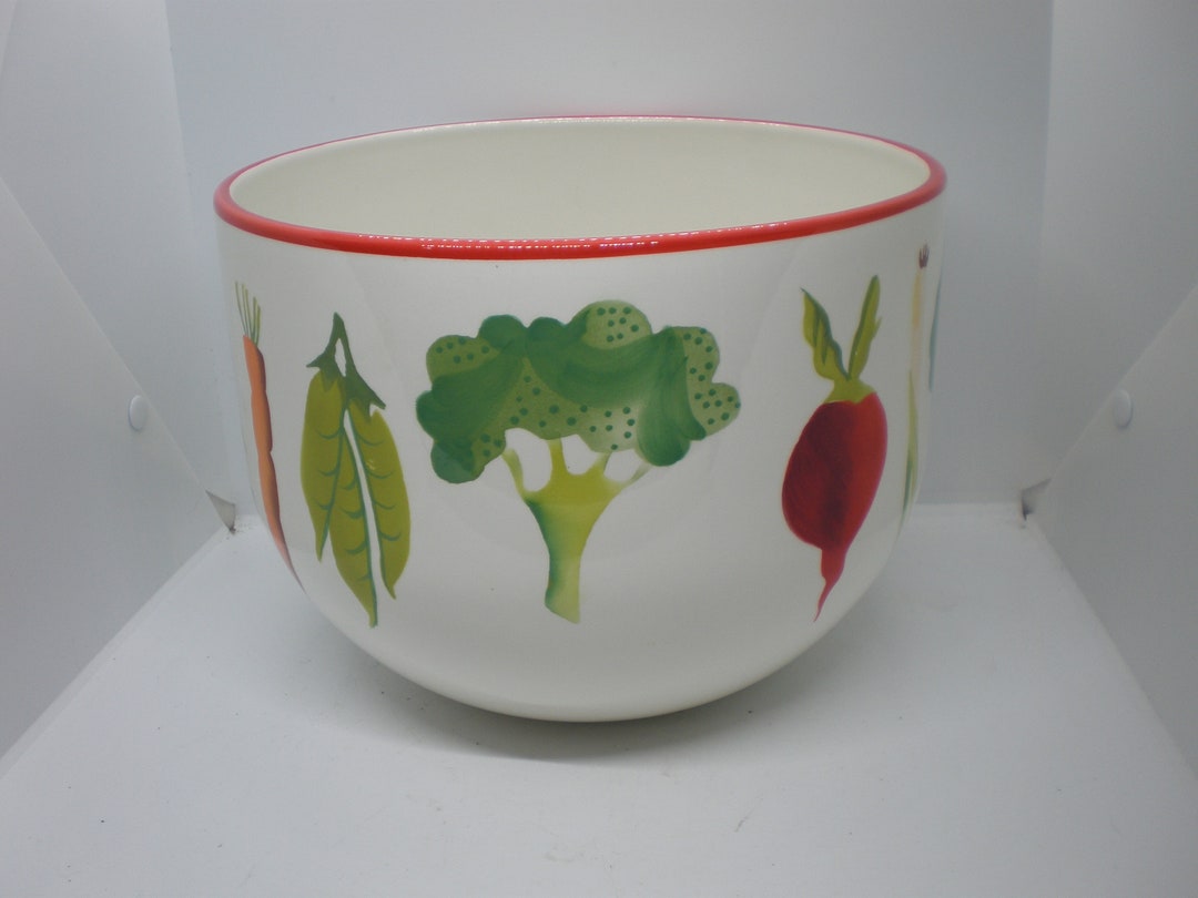 Vintage Crate and Barrel Extra Large Ceramic Bowl - Etsy