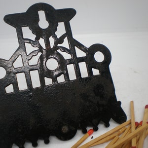 Unusual Cast Iron Match Box or Match Holder - Etsy