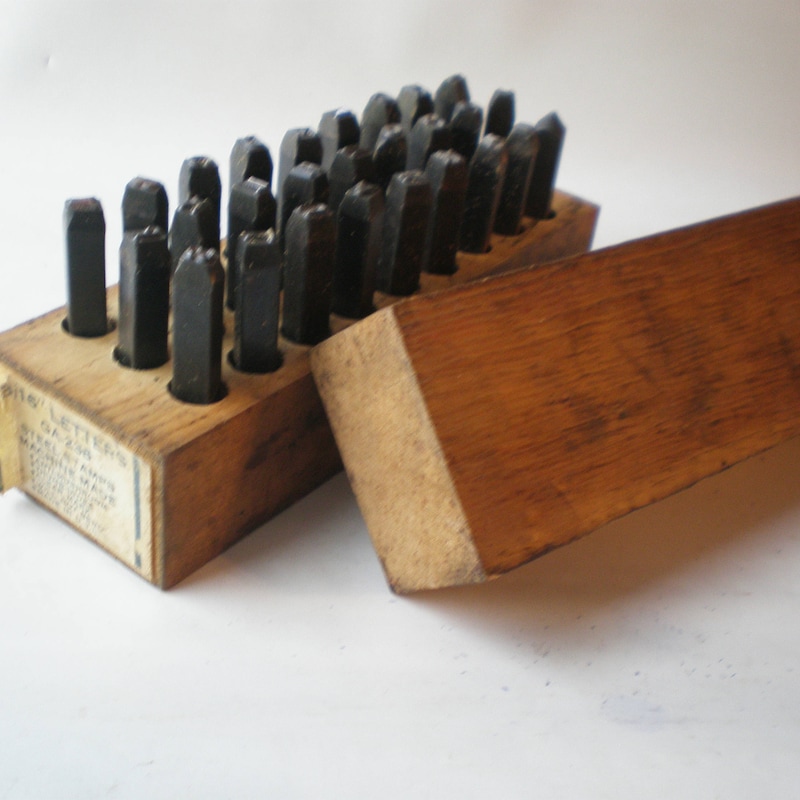 Metal Alphabet Stamp - Etsy