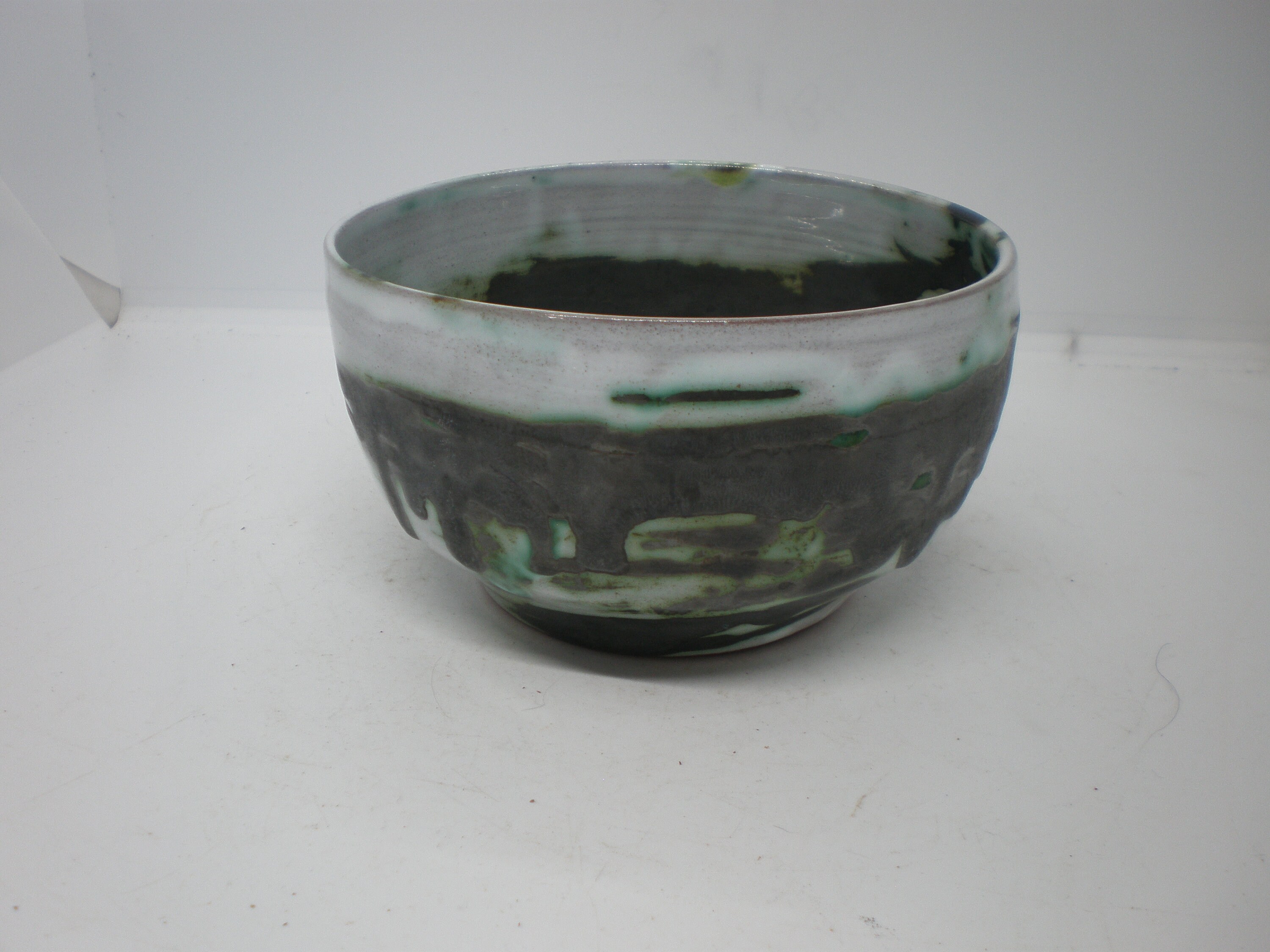Vintage Stoneware Bowl Raku Bermuda Pottery Design Studio - Etsy