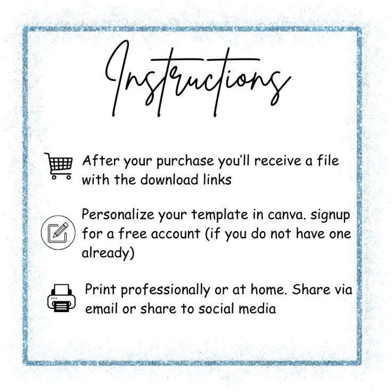 Blue Sky Floral Wedding Invitation Template | Modern Editable Invite ...