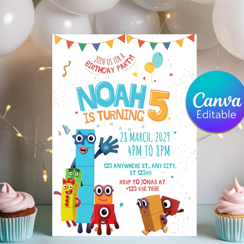 Block Paper for Numbers - Etsy