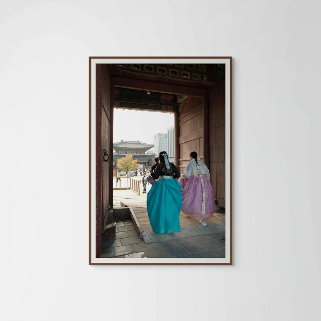 Hanboks at Gyeongbokgung Palace - Pack of 3 - Etsy
