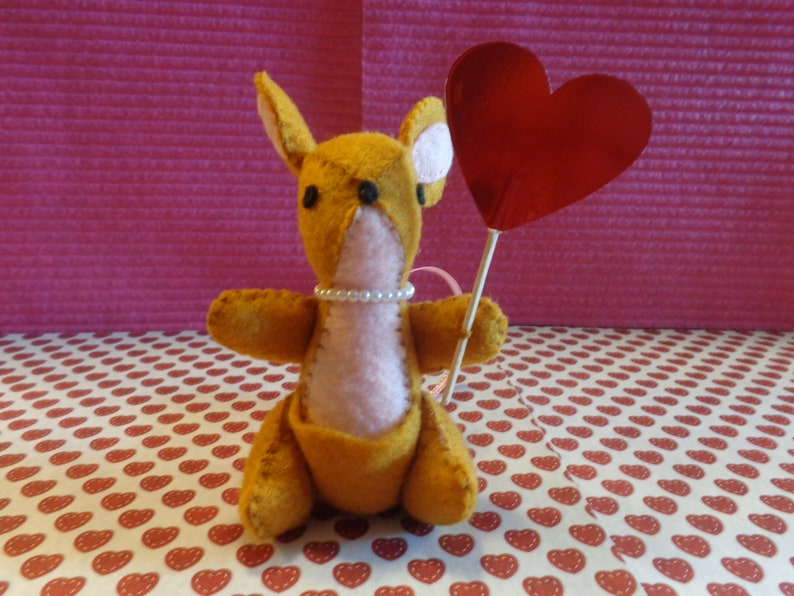 Mr. & Mrs. Kangaroo Valentine's Day Couple Ornament by - Etsy