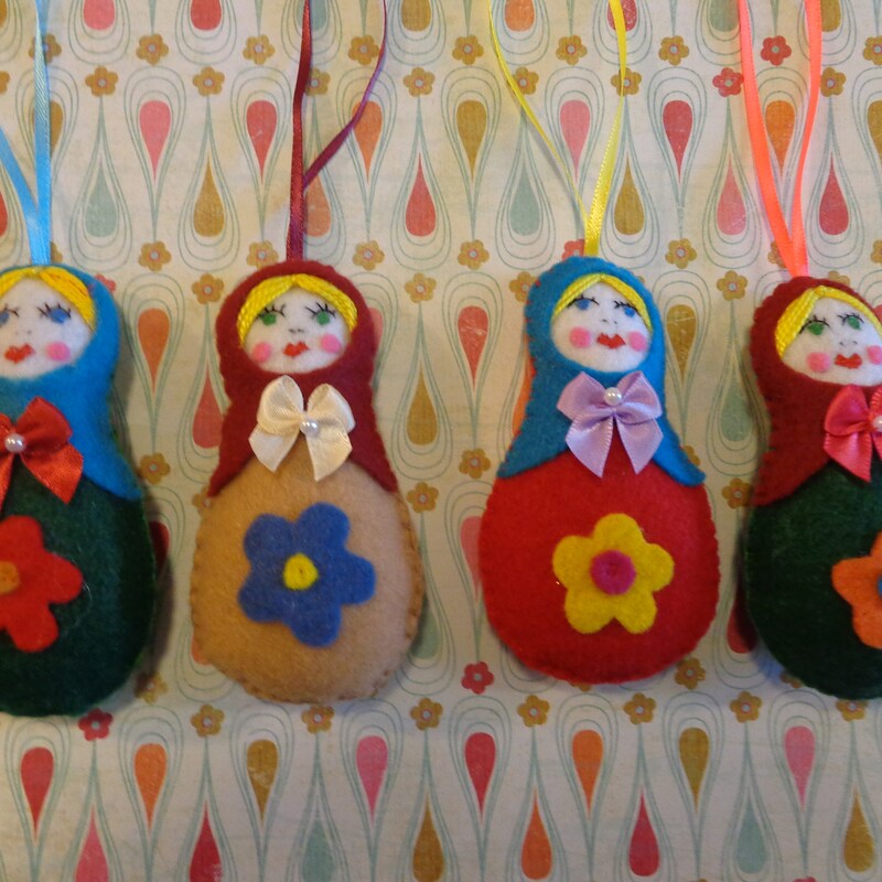 Felt Russian Doll - Etsy