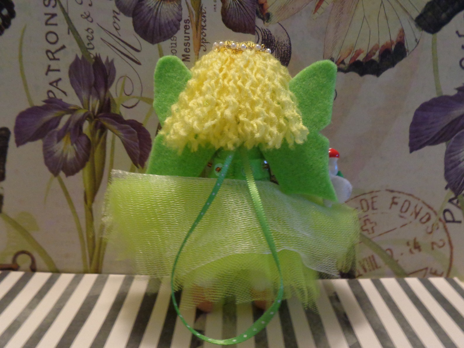 Ivy Handmade Felt Fairy Ornament by Pepperland - Etsy