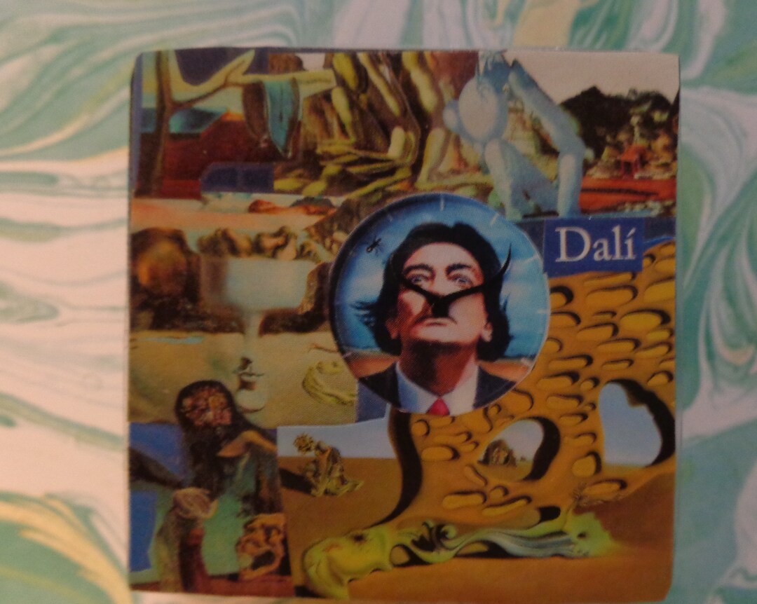 Salvador Dalí Collage Trinket Box by Pepperland - Etsy
