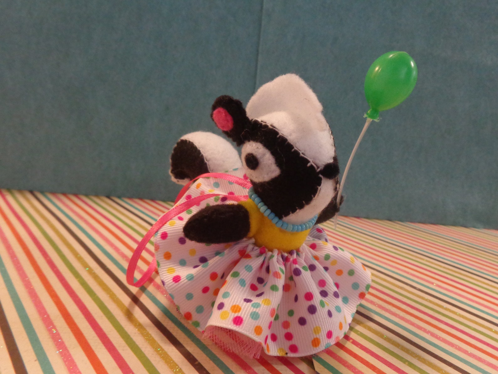 Happy Birthday Skunk Ornaments by Pepperland - Etsy