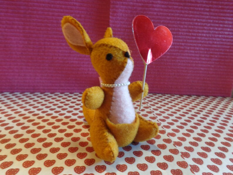 Mr. & Mrs. Kangaroo Valentine's Day Couple Ornament by - Etsy
