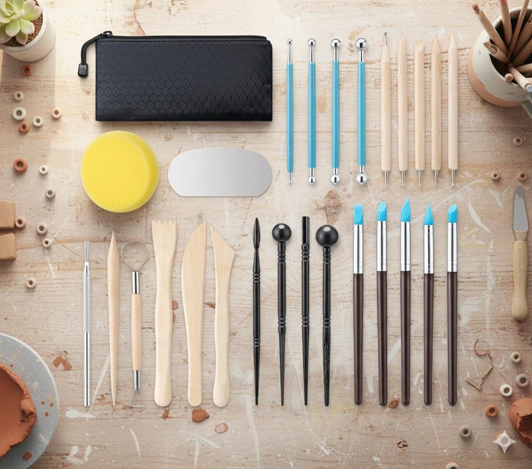 Pottery Sculpting Tool Set, 27 PCS Clay Modeling Kit - Etsy