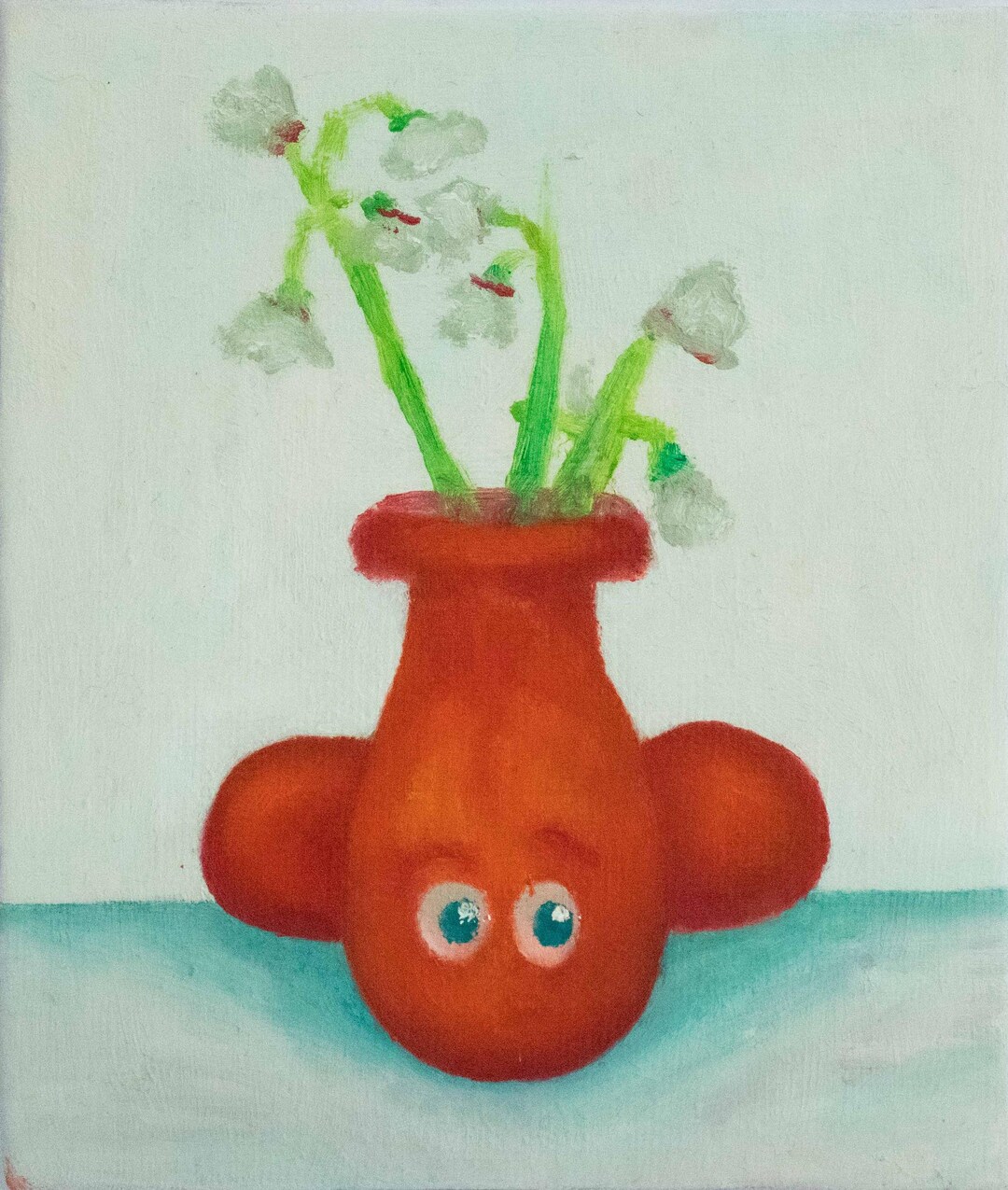Original Painting the Playful Pot Handmaid Oil Painting - Etsy