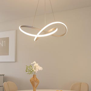 Modern LED Ceiling Light – Minimalist Pendant Lamp for Dining Room ...