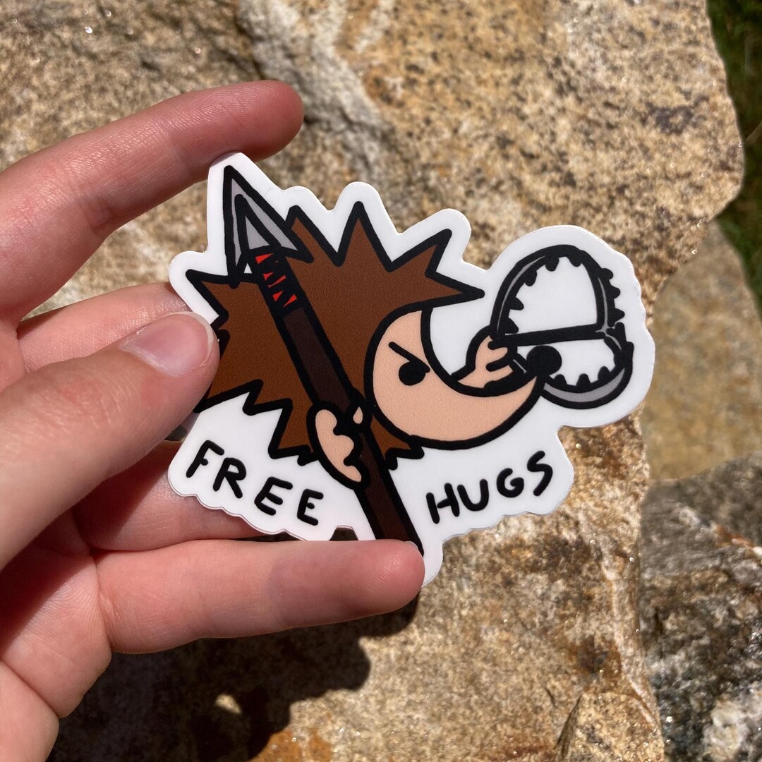 Sarcastic Porcupine Vinyl Sticker, Free Hugs, Funny - Etsy