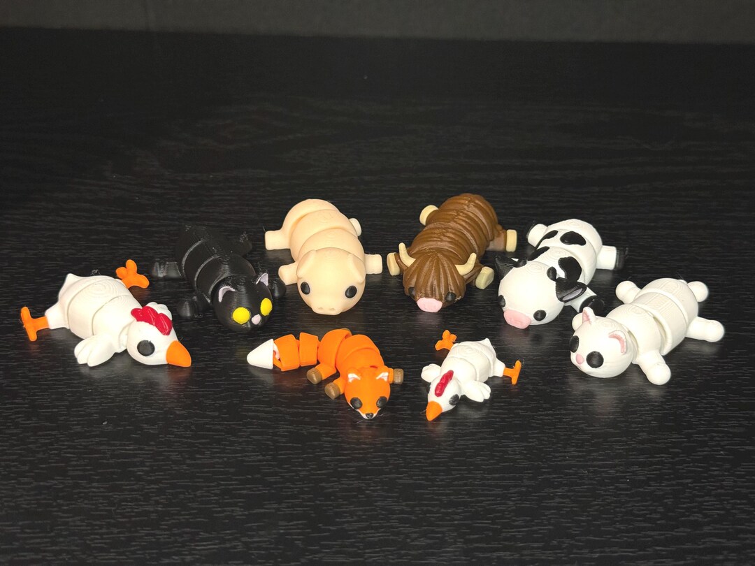 Articulated Animals: Land Animals - Series 1 - Etsy