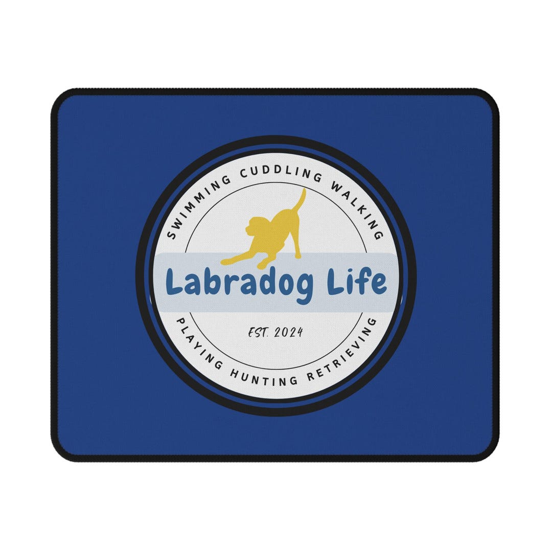 Labradog Logo Non-slip Gaming Mouse Pad - Etsy